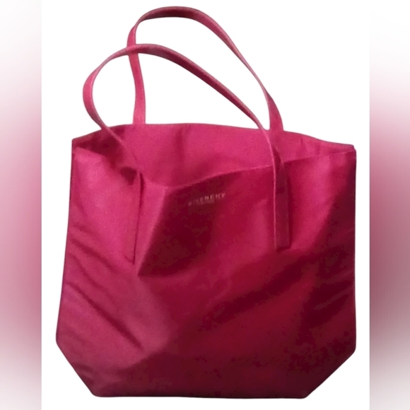 Givenchy | Bags | Givenchy Nylon Pink Fuscia Shoulder Travel Tote Bag ...